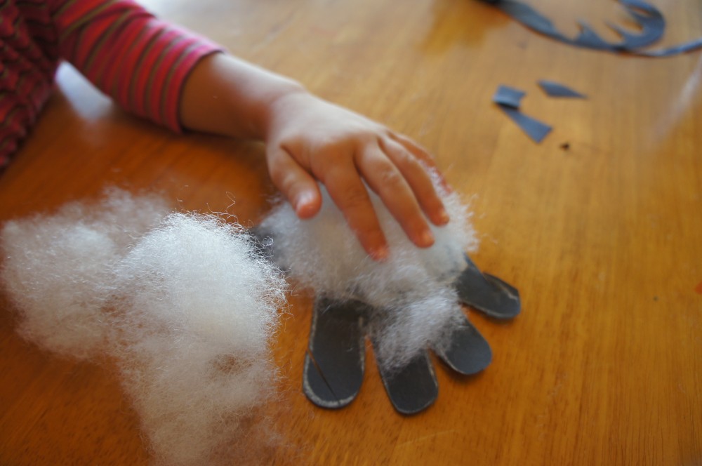 Kids’ Spring Lamb Handprint Craft