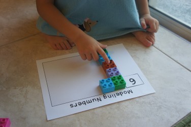 Building Block Math Work for Preschoolers - Beyond Mommying