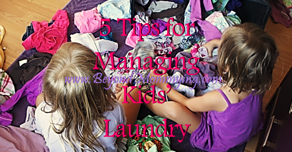 5 Easy Tips for Organizing Kid’s Laundry