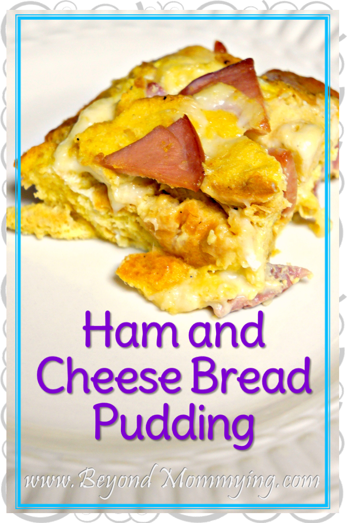 Ham and Cheese Savory Bread Pudding Recipe