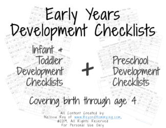 Early Years Development Checklists