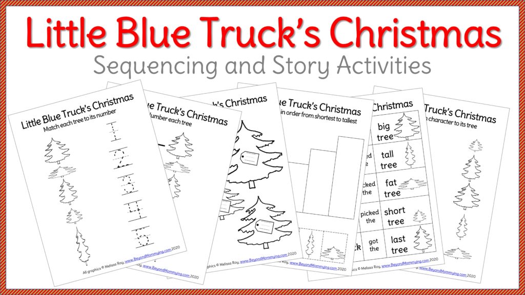 Little Blue Truck’s Christmas Activities