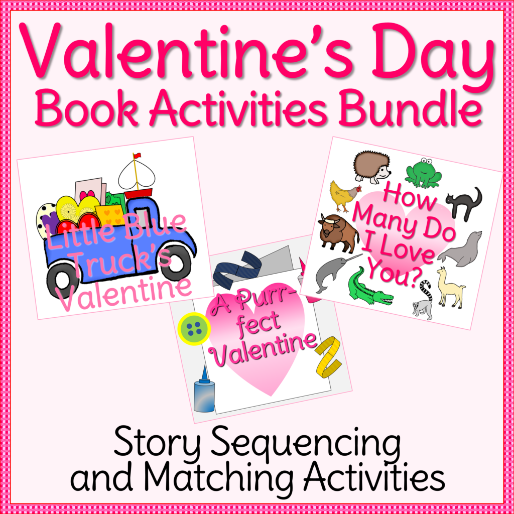Valentine's Day Book Activities Bundle - Beyond Mommying